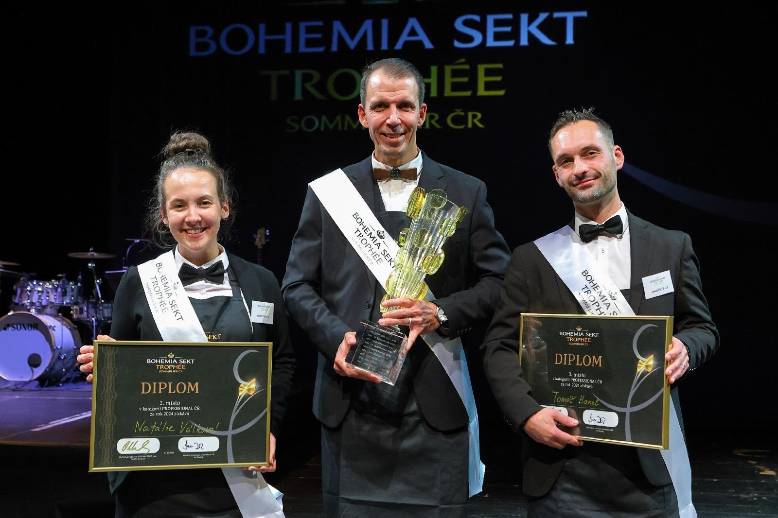 Nejlepším sommelierem České republiky je Martin Parýzek - Bohemia Sekt